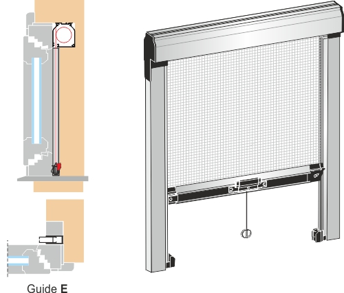 Plase de insecte rulou